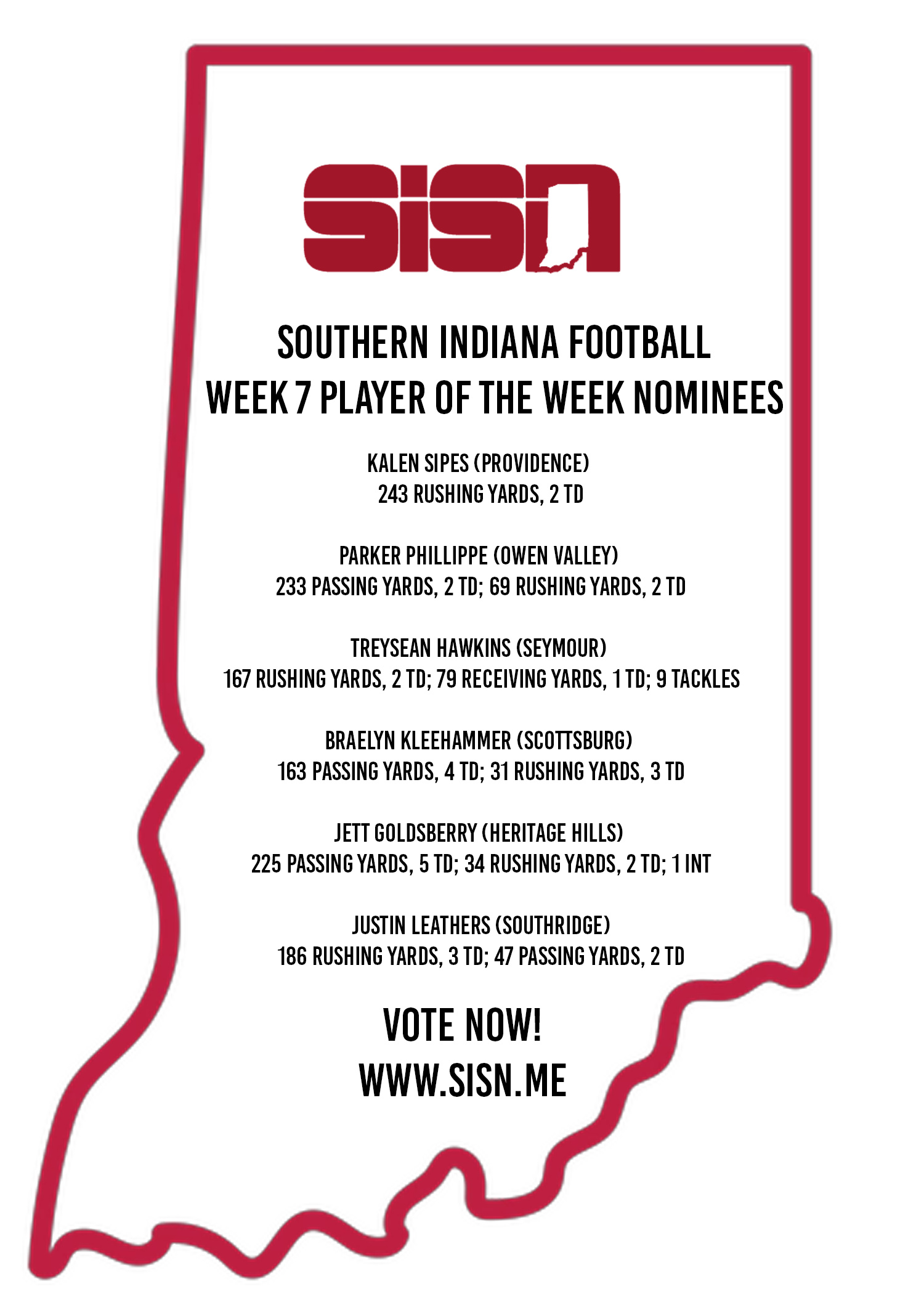 Southern Indiana Football Player of the Week (Week 7) - Southern ...